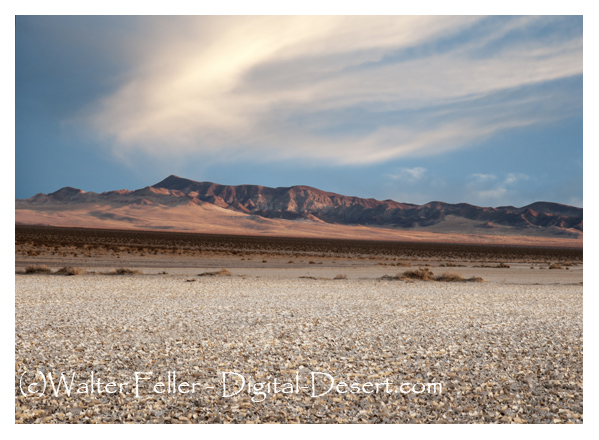 Broadwell Dry Lake, Ludlow, California Mojave Desert