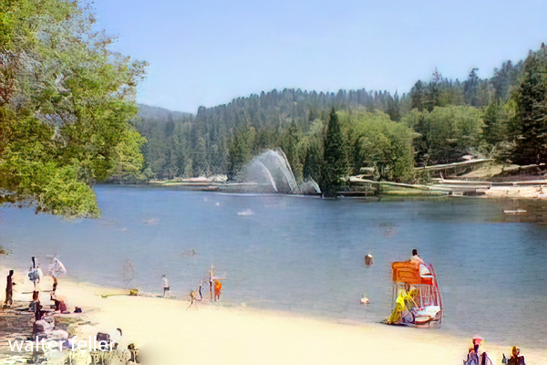 Lake Gregory - Crestline California - San Bernardino National Forest ...